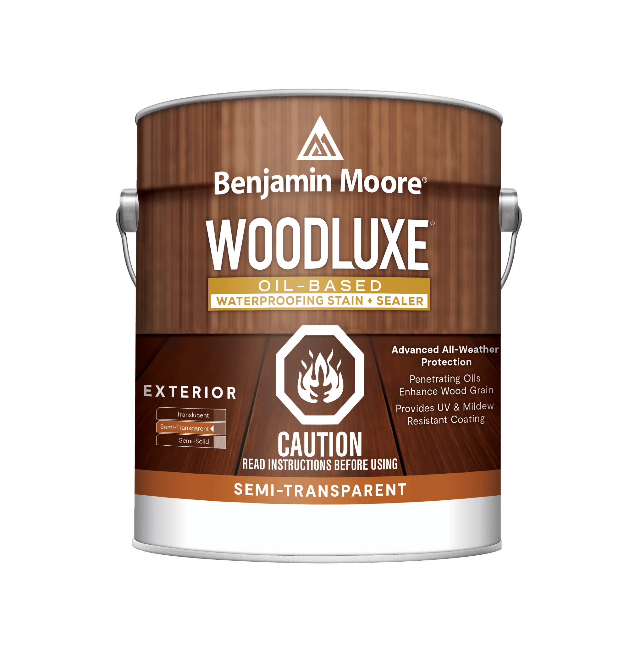 WOODLUXE® Oil-Based Semi-Transparent Exterior Stain — Primetime Paint ...