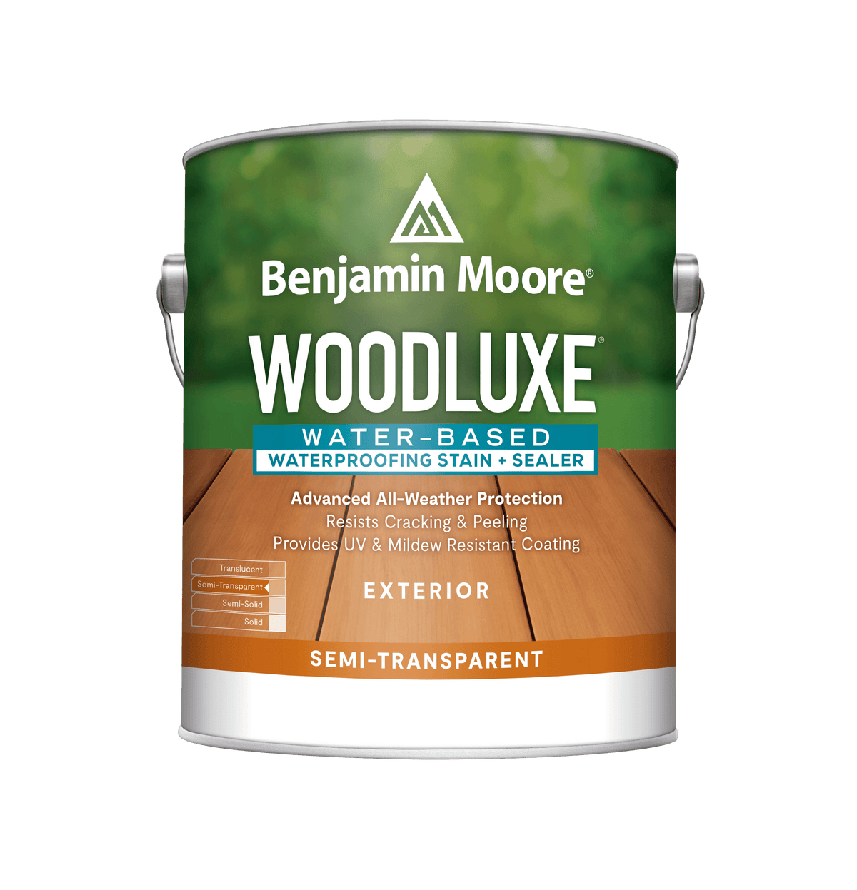 WOODLUXE® Water-Based Semi-Transparent Exterior Stain — Primetime Paint ...