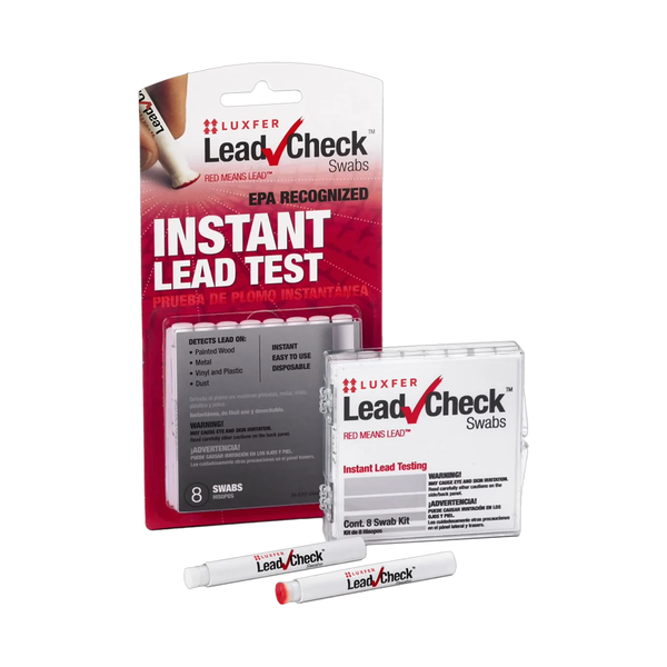 Luxfer LeadCheck™ Instant Lead Test Kit – 2 Swabs — Primetime Paint & Paper