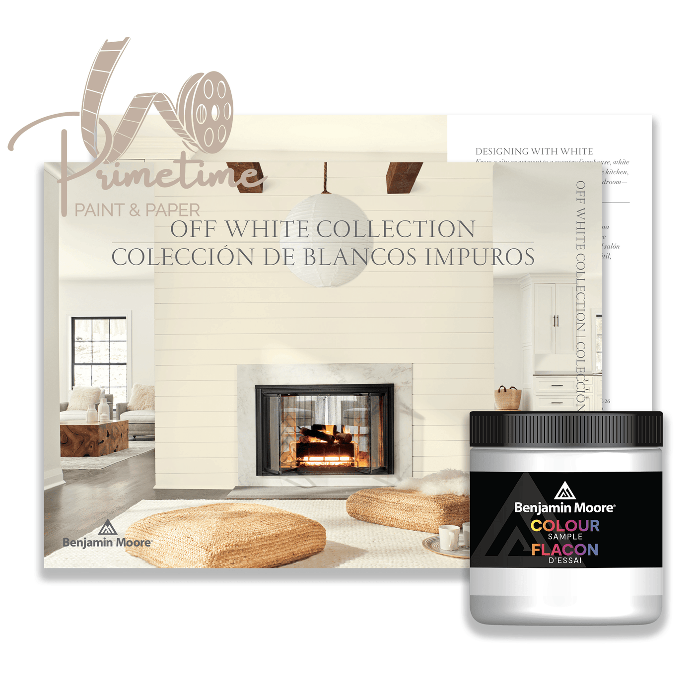 Benjamin Moore | Off White Starter Kit — Primetime Paint & Paper