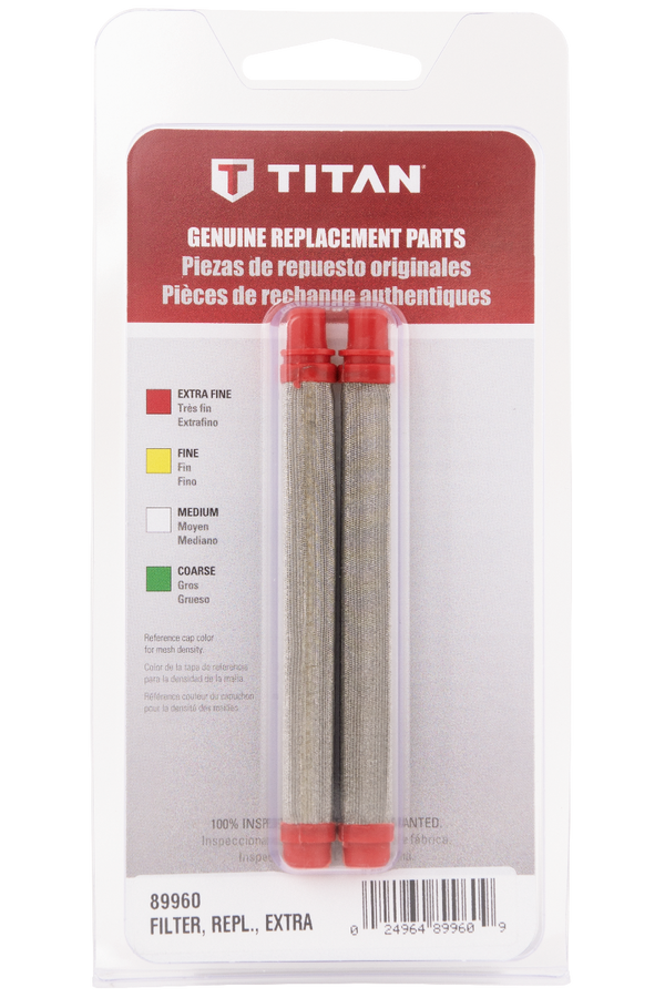 Titan Gun Filter (Unthreaded) – 2-Pack Replacement Filters for RX-Pro ...