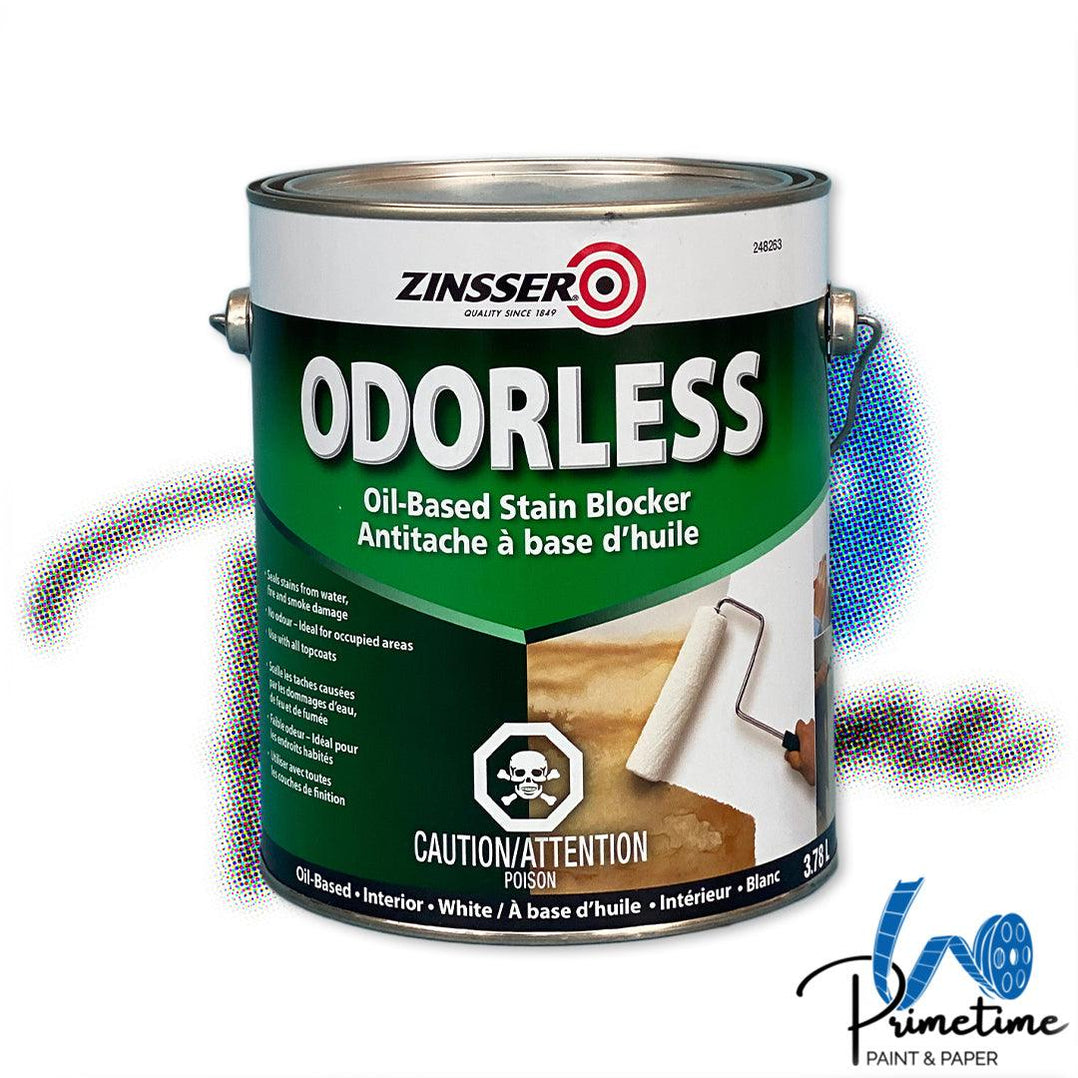 Zinsser®| Odorless Oil-Base Stain Blocker — Primetime Paint & Paper